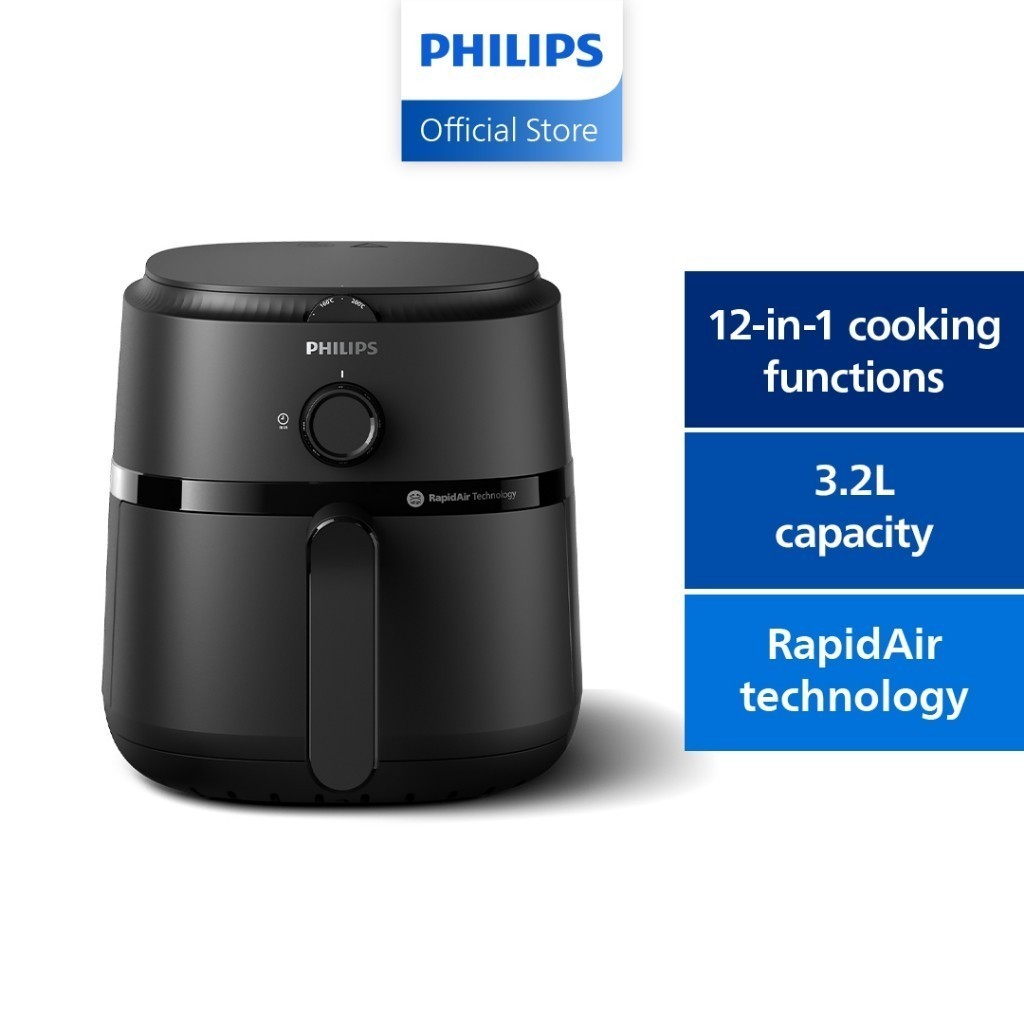 [NEW] PHILIPS Airfryer 3.2L 1000 Series NA110/09 | Shopee Malaysia