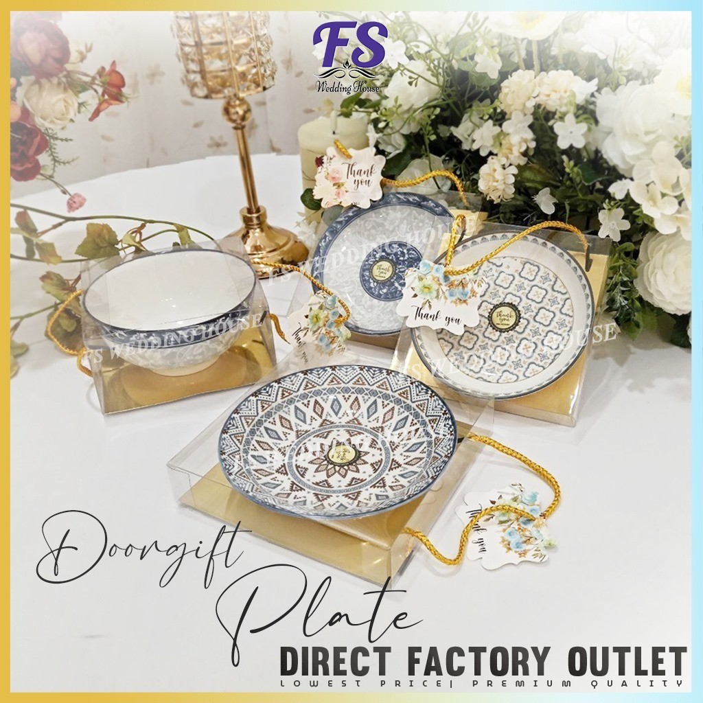 1PCS - DOORGIFT PVC/DOORGIFT PLATE/DOORGIFT PVC/ceramic plate/PLATE ...