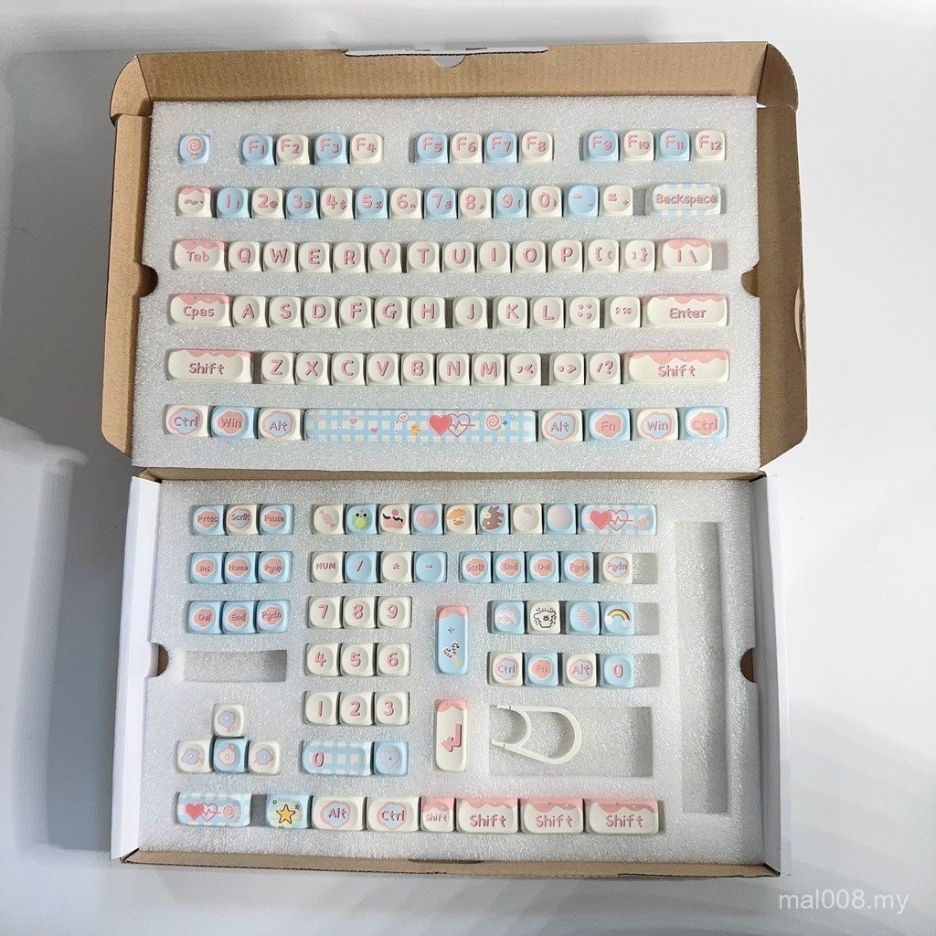Moa/original Factory High Cream Candy 132-Key PBT Sublimation ...