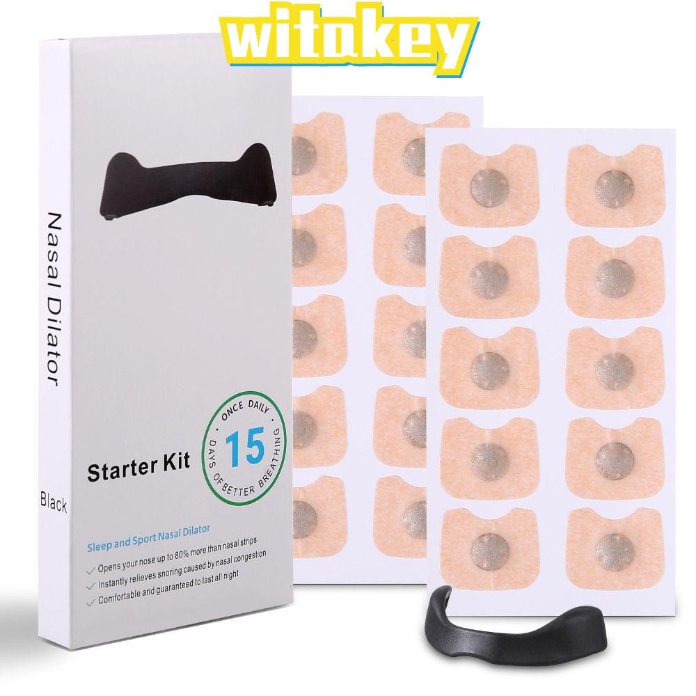 WITAKEY Reduce Snoring, Sweat Resistant Extra Strength Snoring Solution Breathing Nasal Strip ...