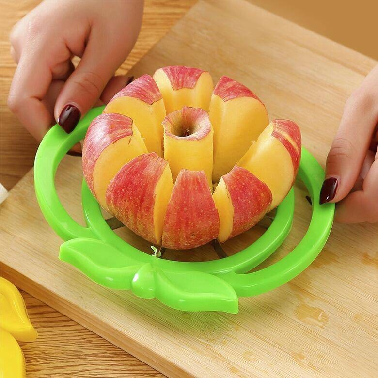 Look Back Stainless Steel Divided Fruit Divider Core Remover Handy Tool ...