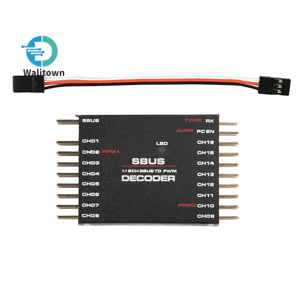 Receiver DIY SBUS to 16 Channel PWM Converter SBUS TO PWM/PPM DECODER 2 Way PPM | Shopee Malaysia