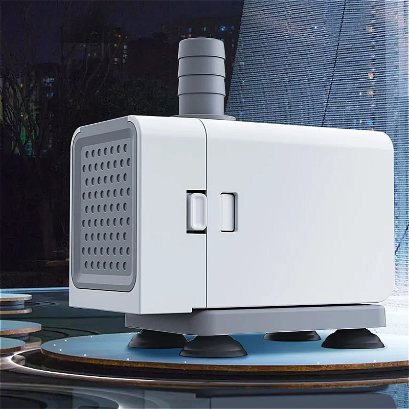 Aquarium Filter Water Pump, Ultra-Quiet Fish Tank Circulation Pump ...