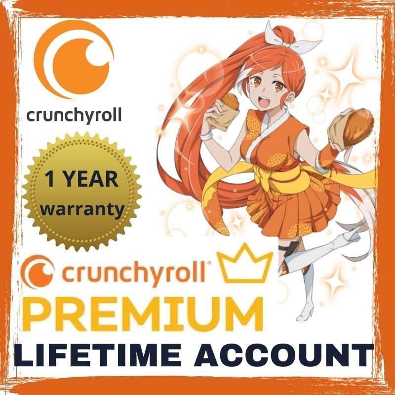 Crunchyroll Premium Account Lifetime iOS MacBook Android (Mega Fan ...