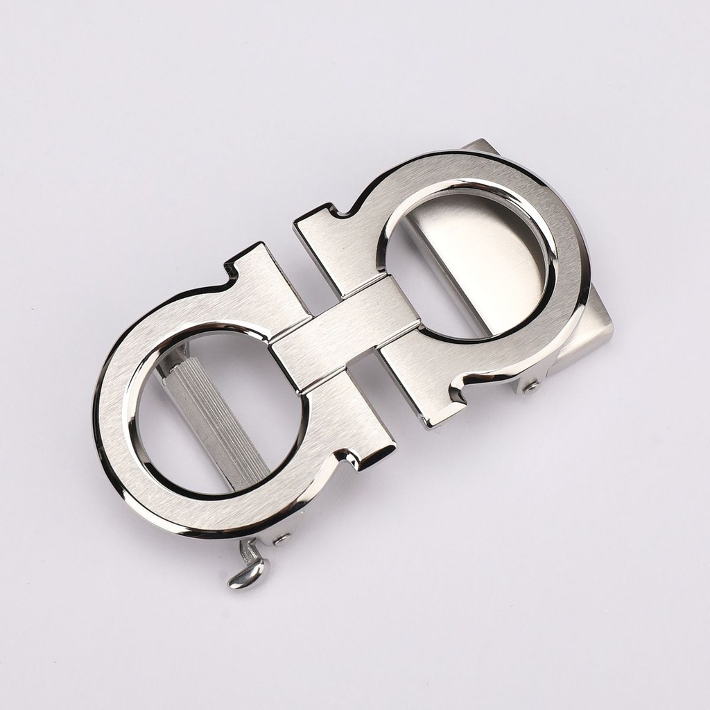 Steel Buckle 00616P 8 Letters Stainless Steel Toothless Non-porous Belt ...