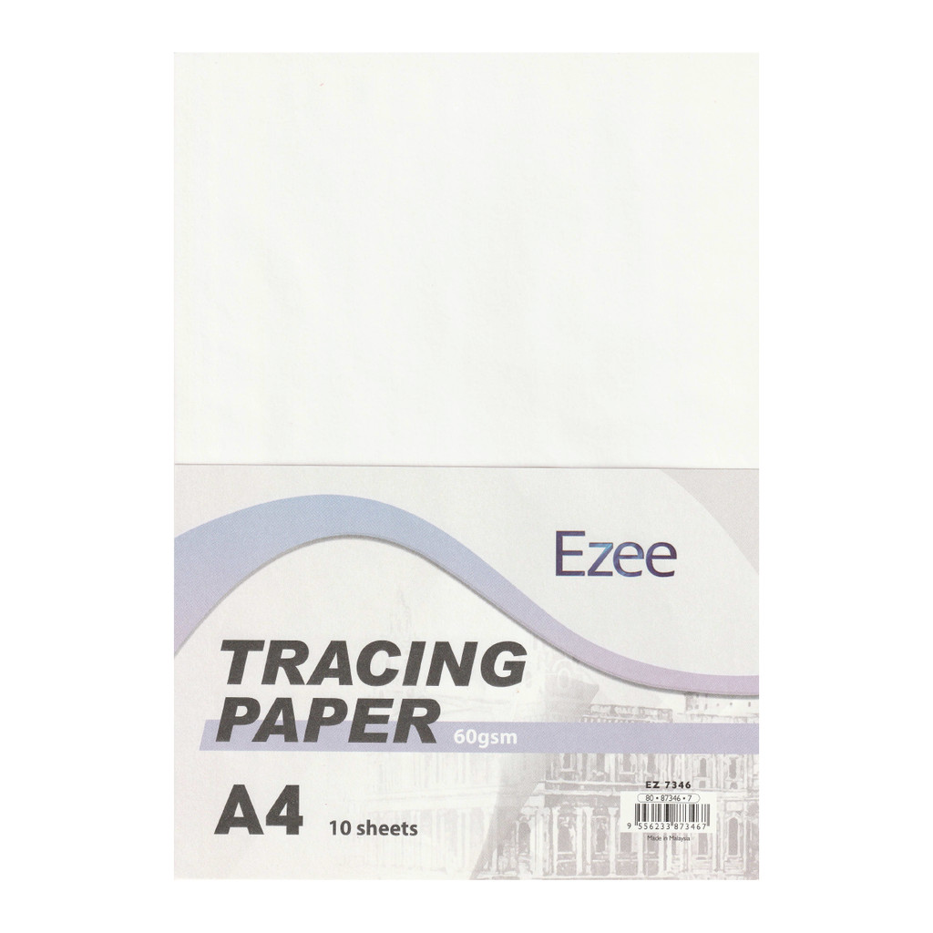 Ezee EZ7346 A4 Tracing Paper (10s'/pkt) | Shopee Malaysia