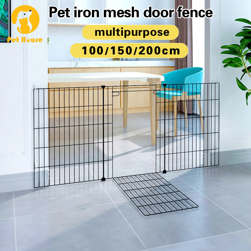 Pet fence, thick iron mesh fence, dog fence, cat and dog isolation iron ...