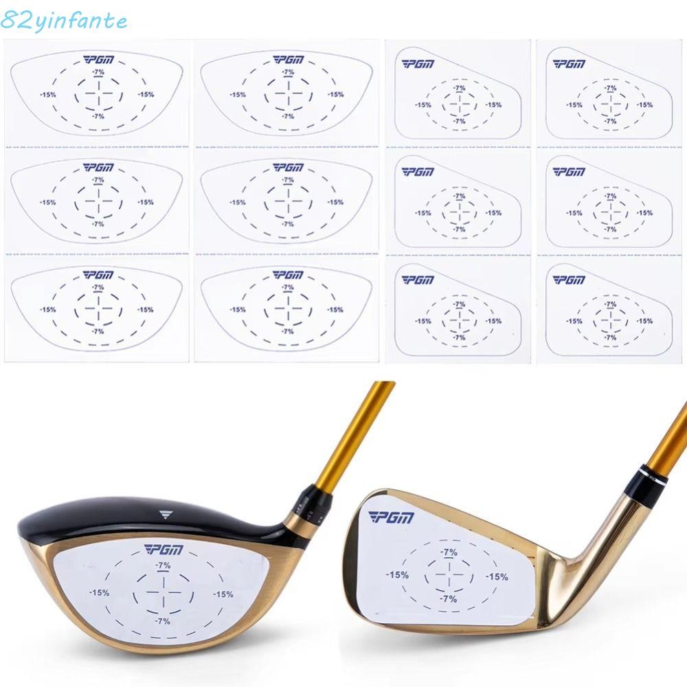 YINFANTE Golf Impact Stickers, Swing Trainer Impact Tape Golf Club ...