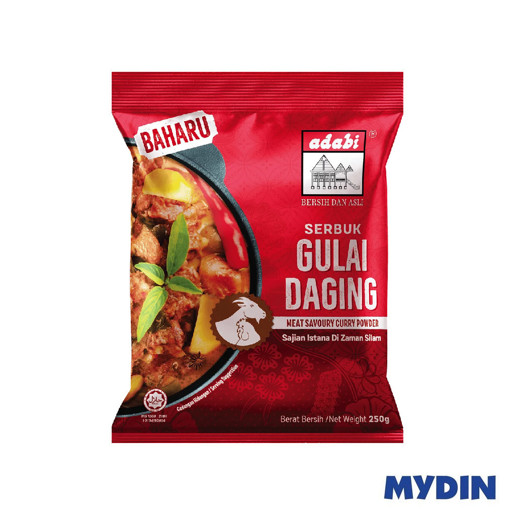 Adabi Serbuk Gulai Daging (250g) | Shopee Malaysia
