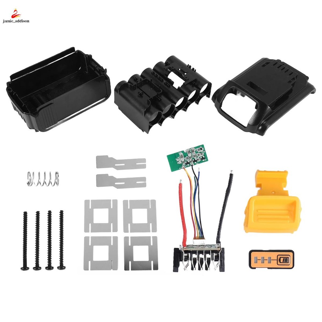 for 10 Core 18V/20V Li-Ion Battery Replacement Plastic Case Kit Dcb180 ...