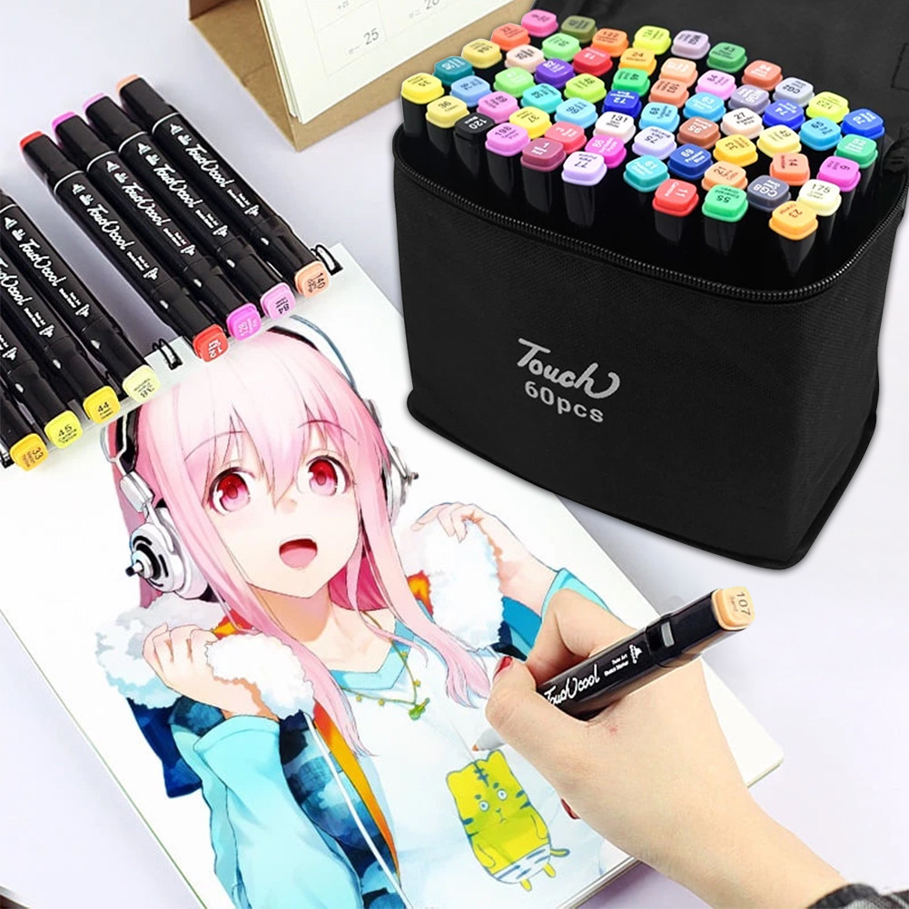 Painting Markers Pen Watercolor Brush Children's Painting Pen Art ...