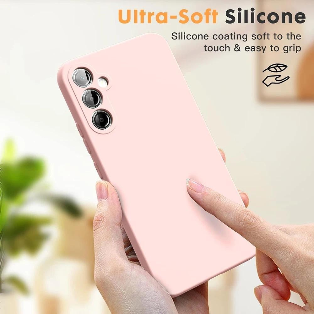 for Samsung Galaxy A55 A35 A25 A05S A04S A05 A15 A14 A24 4G A34 A54 5G Case Shockproof Square ...