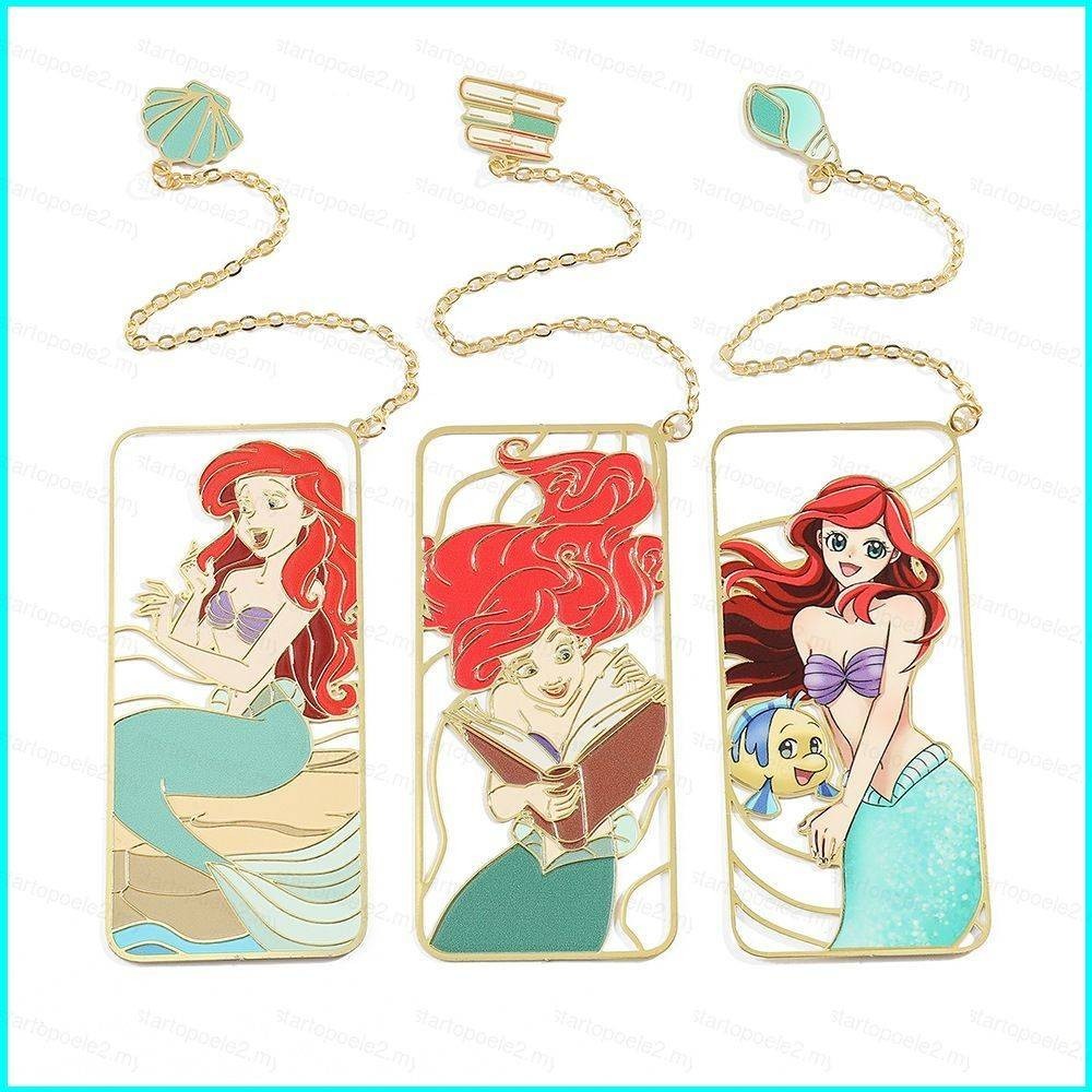 Disney The Little Mermaid Ariel Metal Skeleton Bookmark Gift For Girls ...