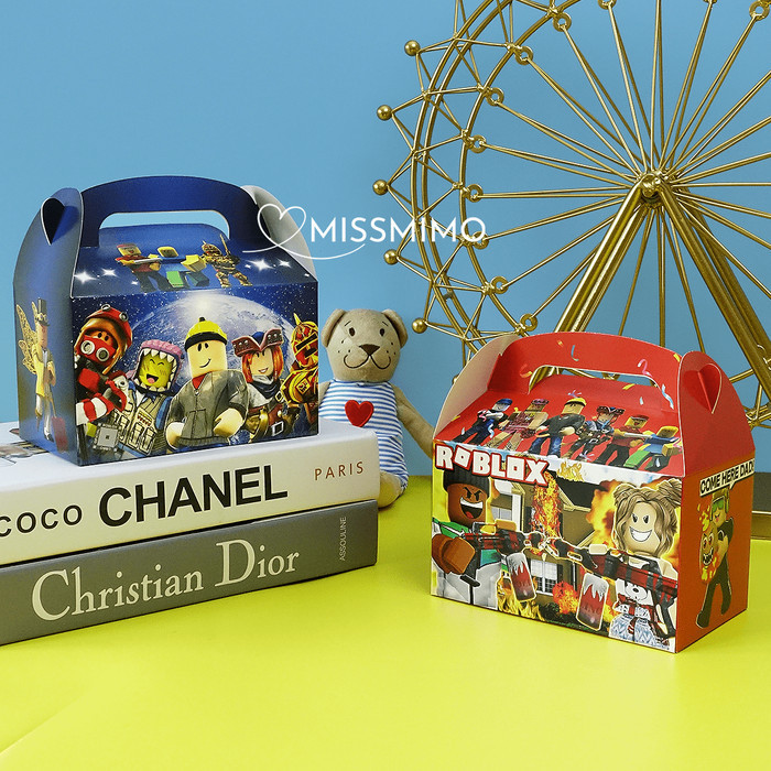Gable Box Roblox Hampers Children's Birthday Souvenir Box Snack Box ...