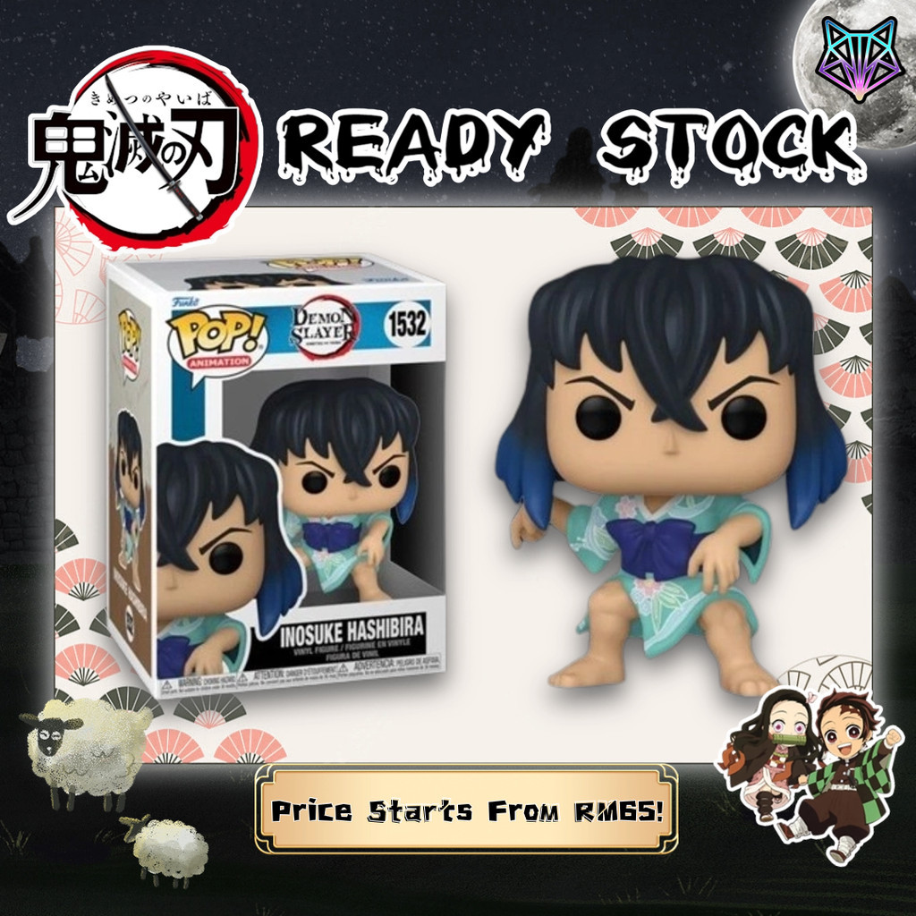 🦊[ 𝐑𝐄𝐀𝐃𝐘 𝐒𝐓𝐎𝐂𝐊 ]🦊 𝐅𝐔𝐍𝐊𝐎 𝐏𝐎𝐏 ! Demon Slayer : Inosuke in Kimono # 1532 ...