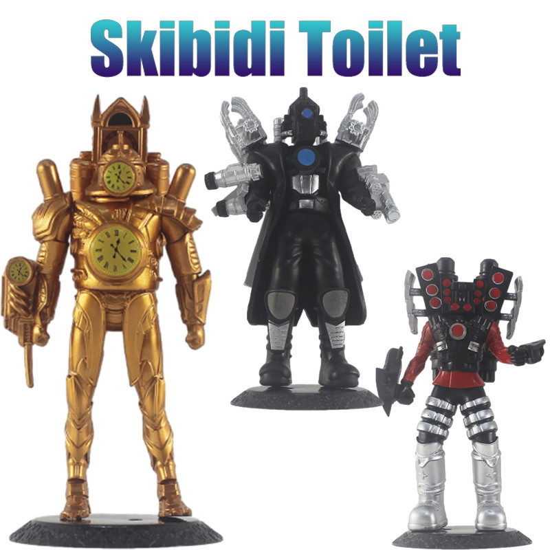 Skibidi Toilet Titans Speakerman Cameraman Action Figure Toy Titan ...