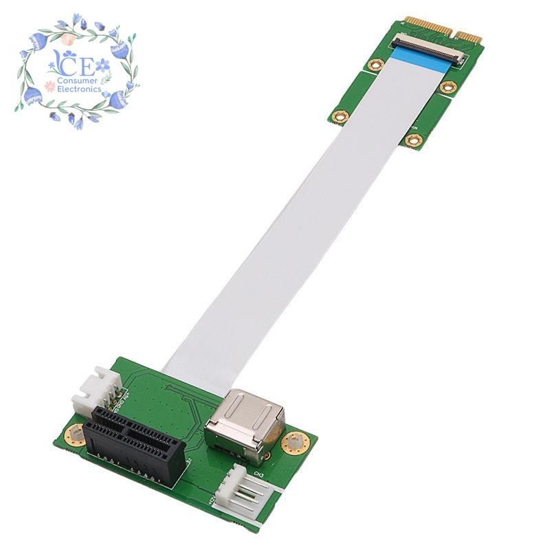 Mini Pci-E To Usb Pci-E Express 1X Riser Extender Adapter Card+15/25Cm ...