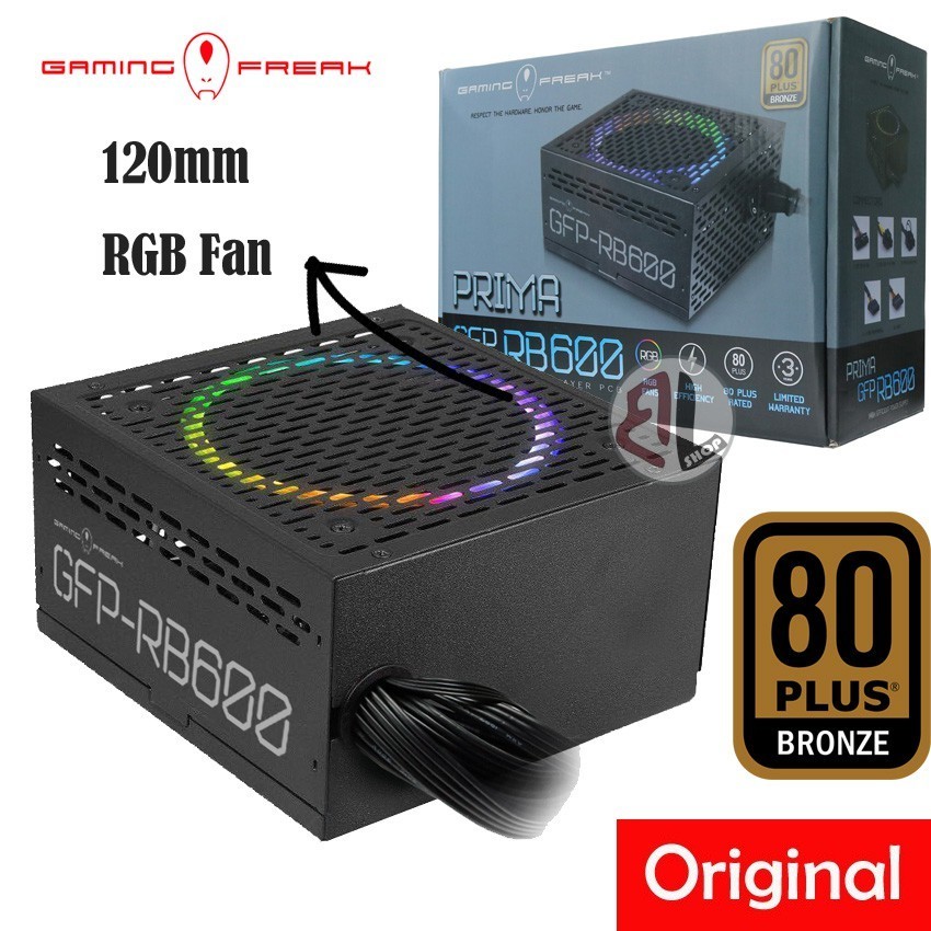 Official AVF Gaming Freak Prima RB500 500W /RB600 600W / RB700 700W RGB ...