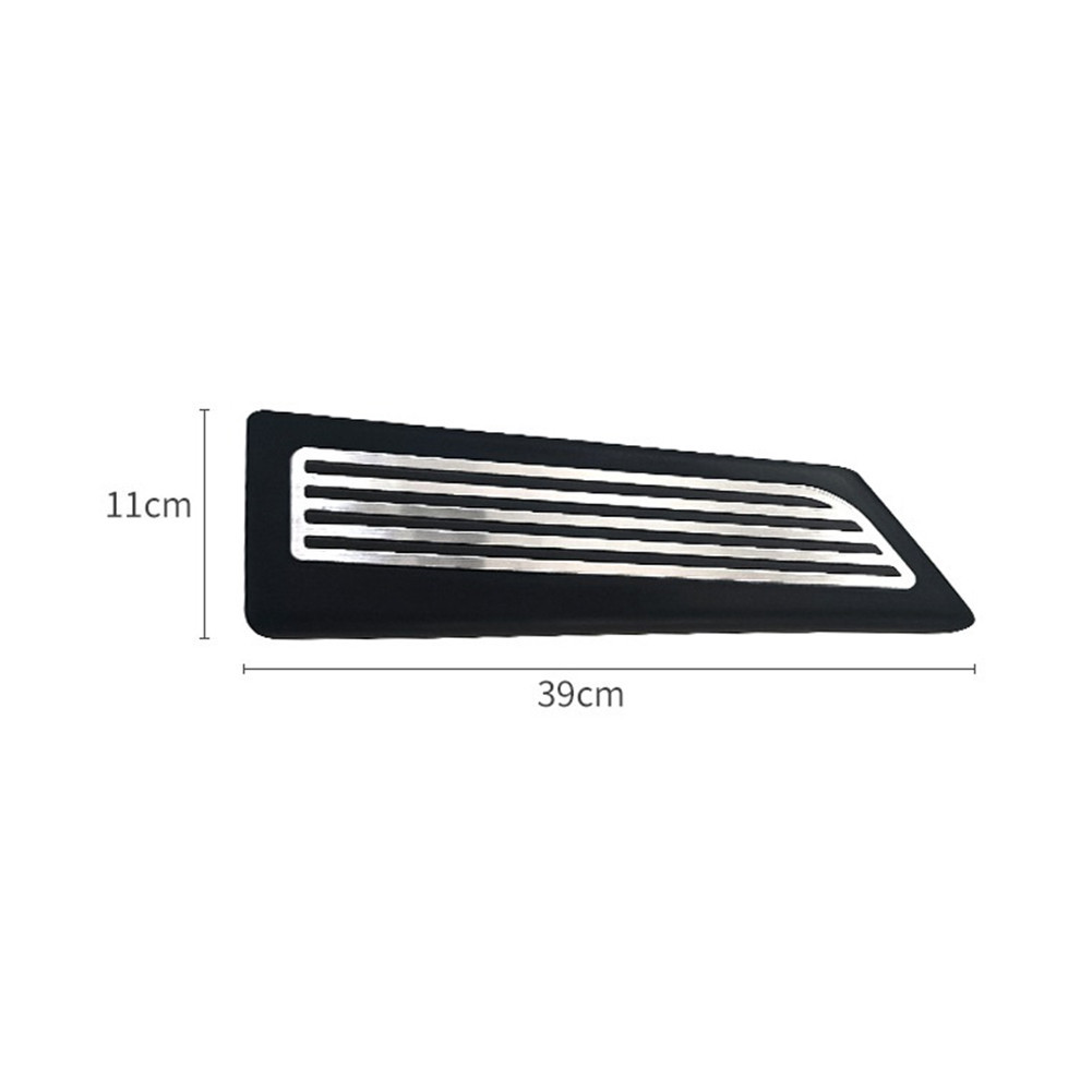 LHD Stainless Steel Car Interior Rest Footrest Foot Pedals for Tesla ...