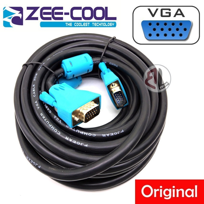 Official Zee-Cool VGA 10M / 15M 15 Pin Male To Male VGA Monitor ...