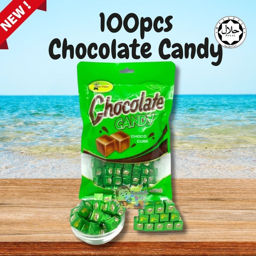 100pcs Alibaba Chocolate Cube Candy / 巧克力糖果 | Shopee Malaysia