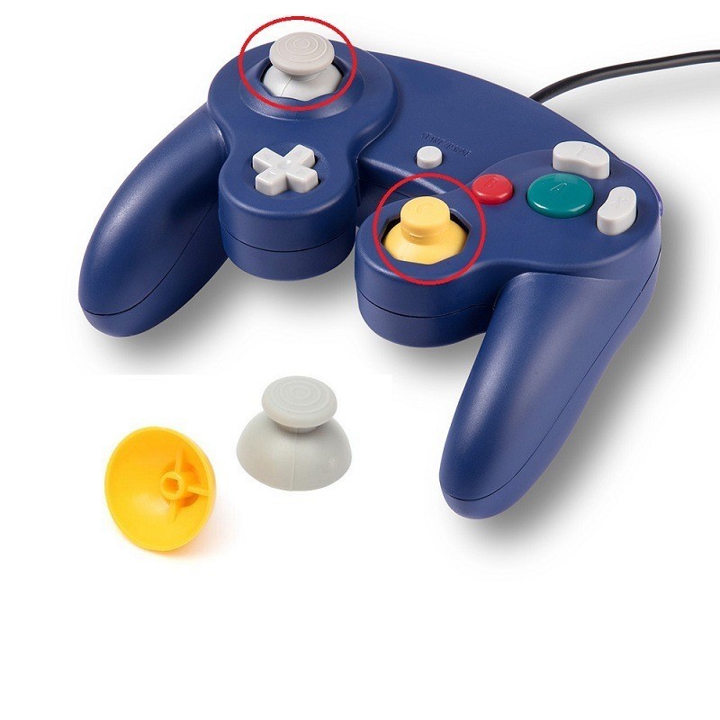 Nintendo GameCube / NGC Controller Thumbstick Cap Replacement | Shopee ...
