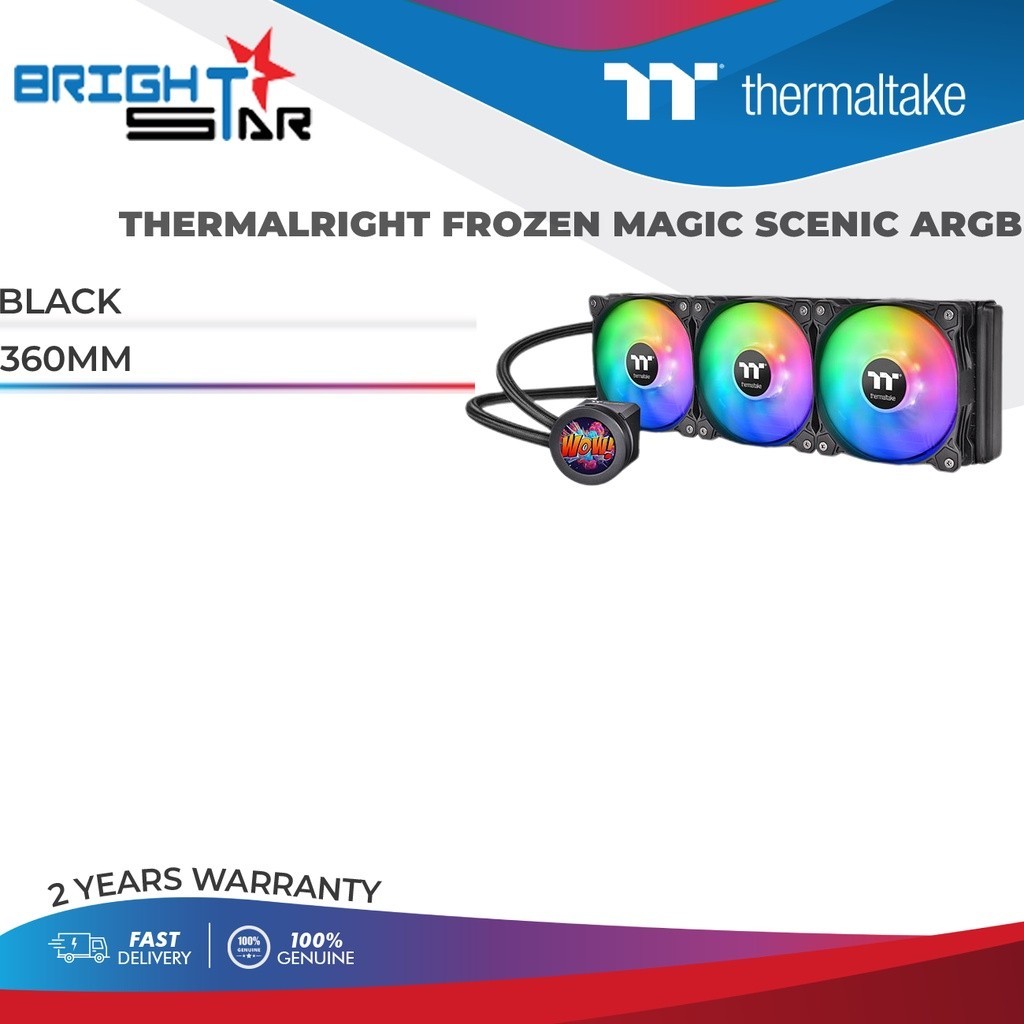 THERMALTAKE FLOE ULTRA 360 RGB ALL-IN-ONE 360MM LIQUID COOLER | Shopee ...