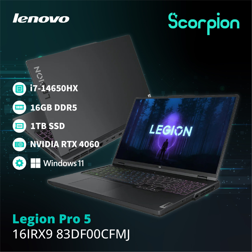 Lenovo Legion Pro 5 16IRX9 83DF00CFMJ Gaming Laptop（Aeon Credit ...