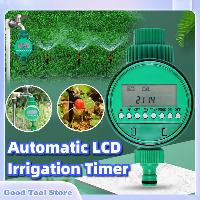 HOT Automatic Water Timer Garden Irrigation System with LCD Display ...