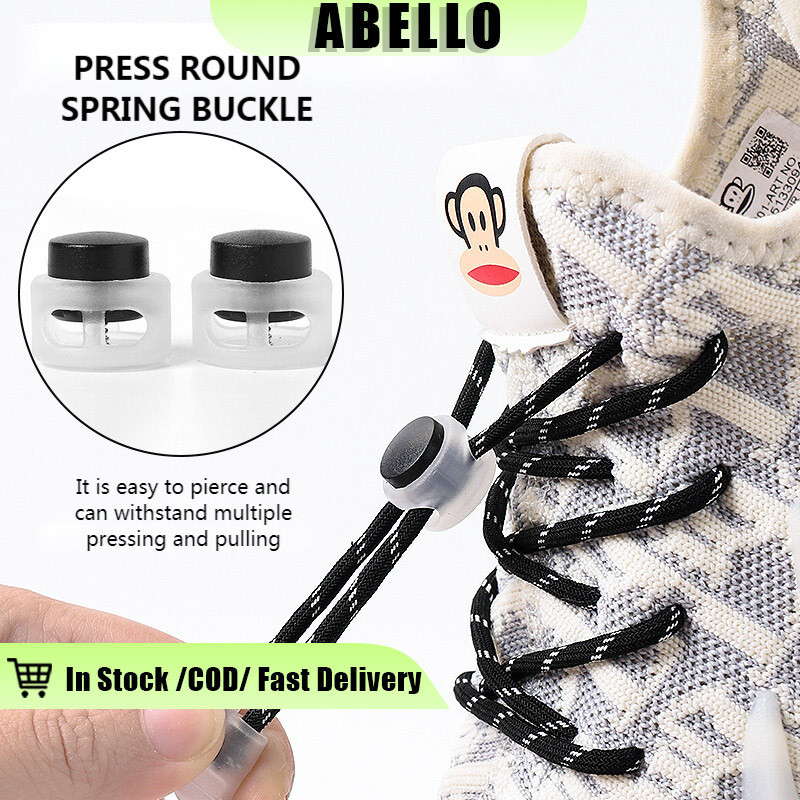 No Tie Shoe Lace Shoelace Buckle Shoe Lace Lock Elastic No Tie Shoe ...