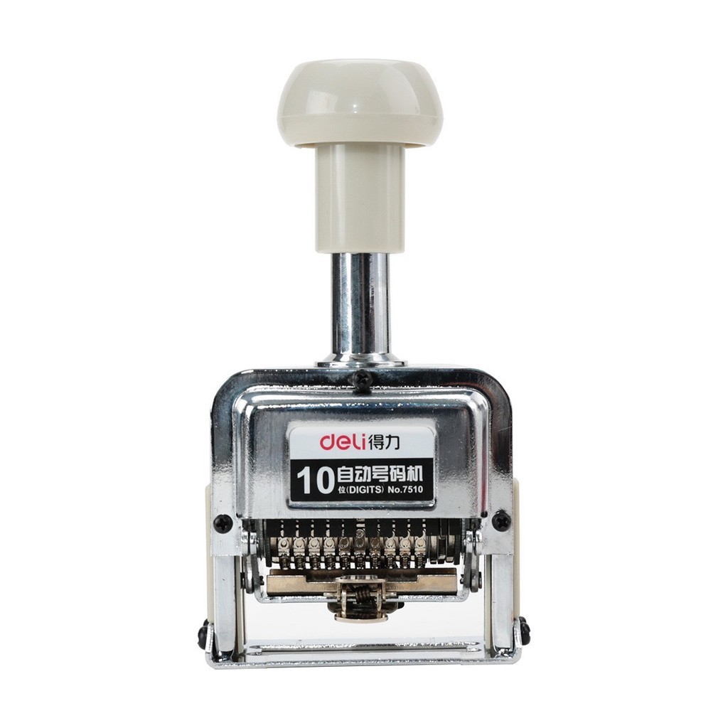 Deli number stamping machine, 6-digit, 8-digit, 10-digit automatic ...