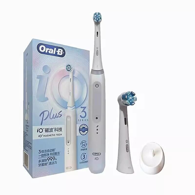 Oral B iO3 Series 3 Plus Electric Toothbrush 3D Tracking Ultimate Clean 3 Smart Modes ...