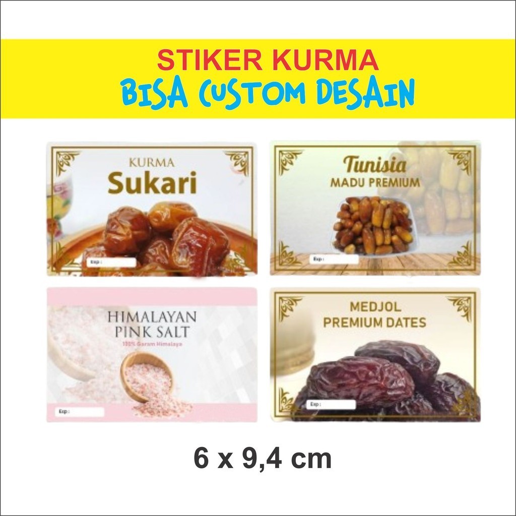Tunisian dates Stickers Honey, sukari, medjol premium dates & Himalayan ...
