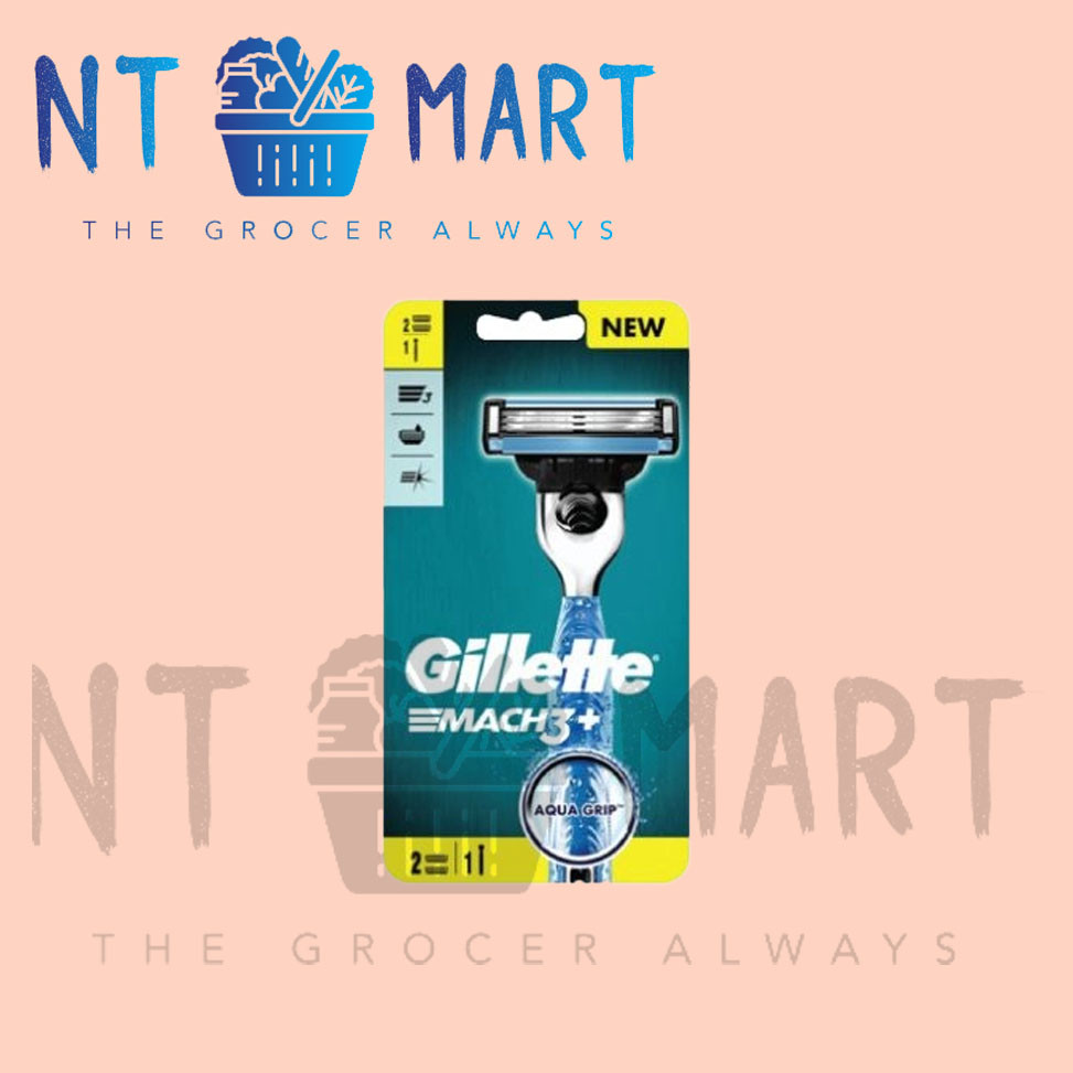 GILLETTE MACH 3 TURBO SENSITIVE RAZOR /REFILL | Shopee Malaysia