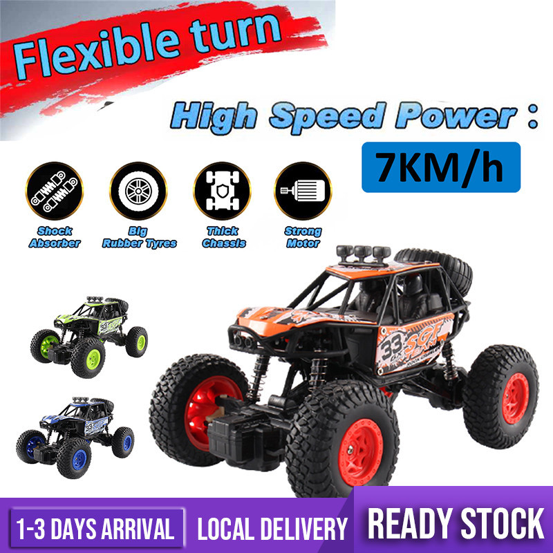 1/20 RC Car Remote Control Car Monster Truck Rechargeable Off-Road Toys ...