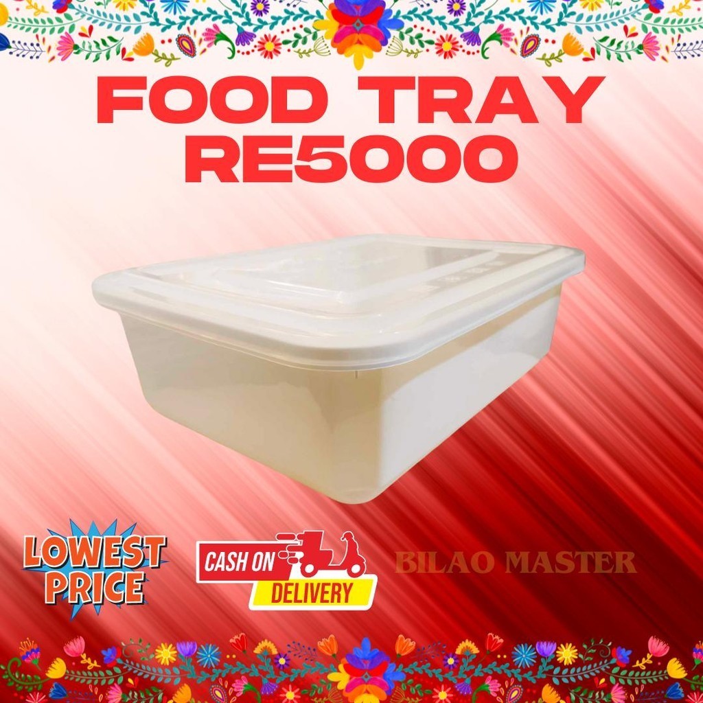 (5pcs) Food Tray Food Container RE5000 Microwave Safe | Shopee Malaysia