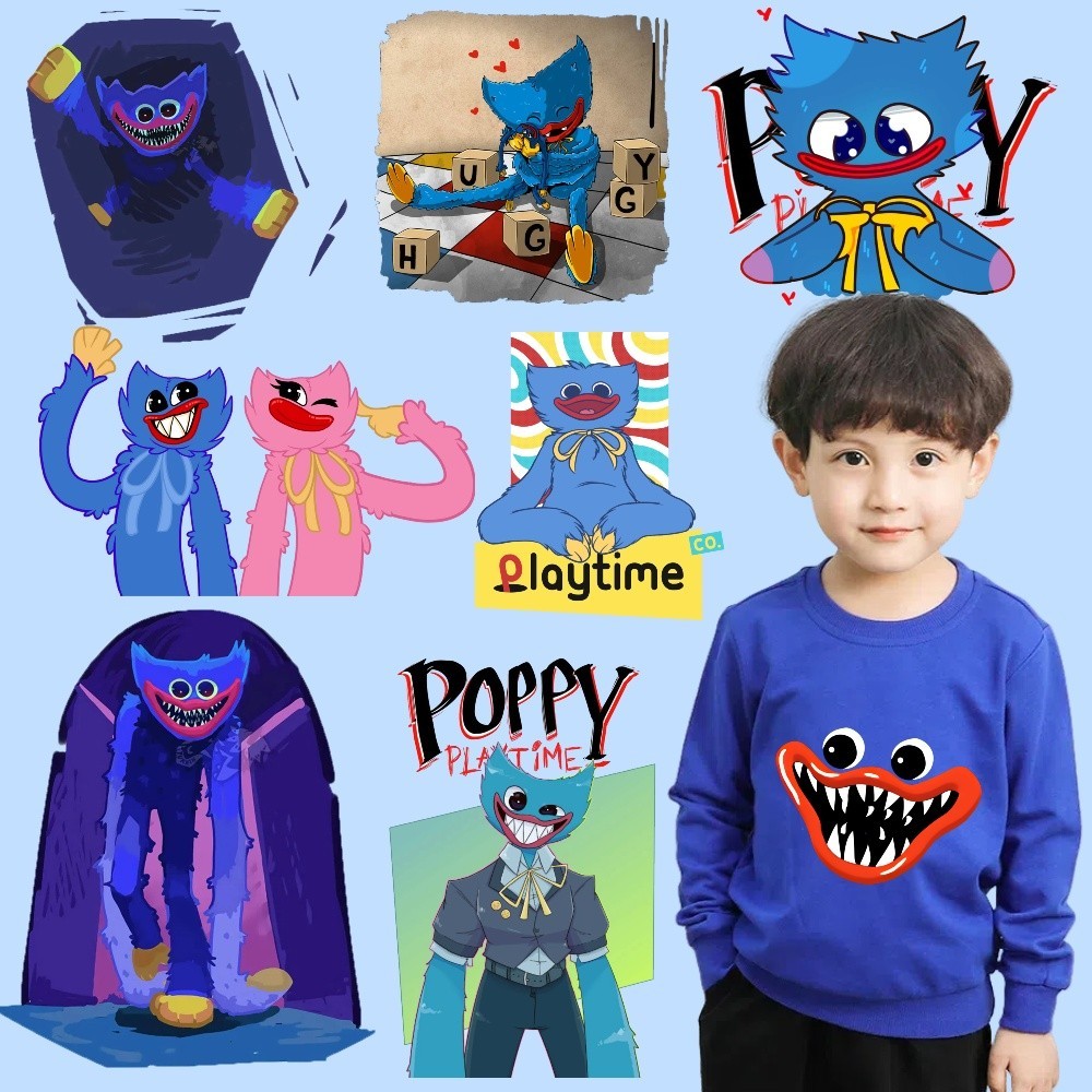 Poppy Playtime Hot Pot Sticker Huggy Wuggy Cartoon Thermal Conductive ...
