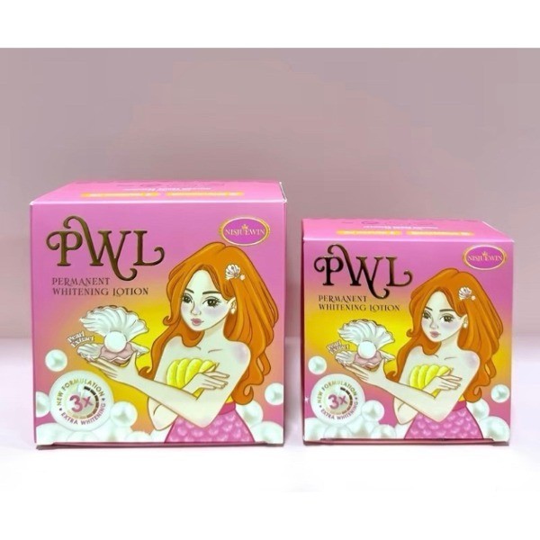 (FREE GIFT) PWL PERMANENT WHITENING LOTION BY NISJUEWIN 2023 | Shopee ...