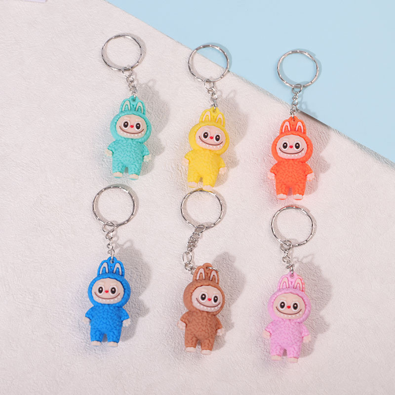 Cute Little Sheep Key Ring Creative labubu Doll Bag Pendant Small Gift ...