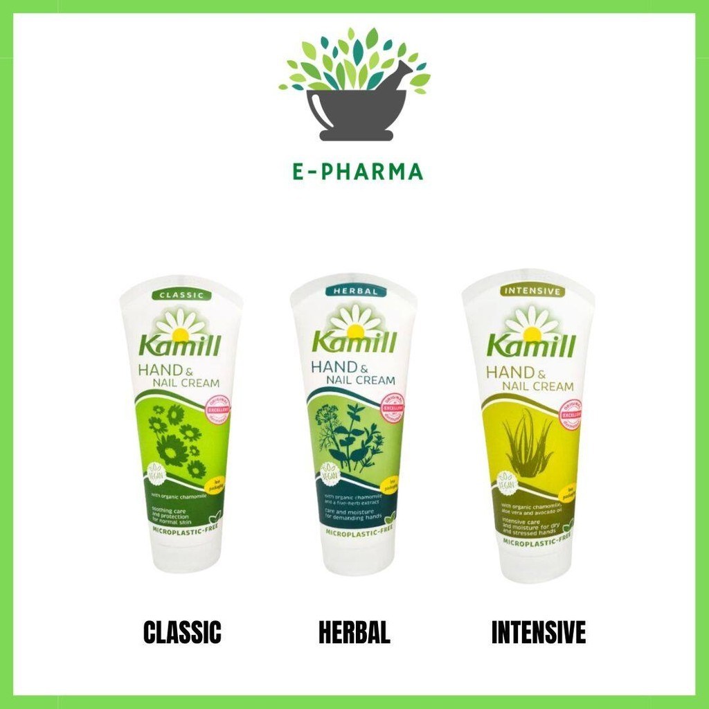 Kamill Hand & Nail Cream 100ml - Classic/Herbal/Intensive | Shopee Malaysia