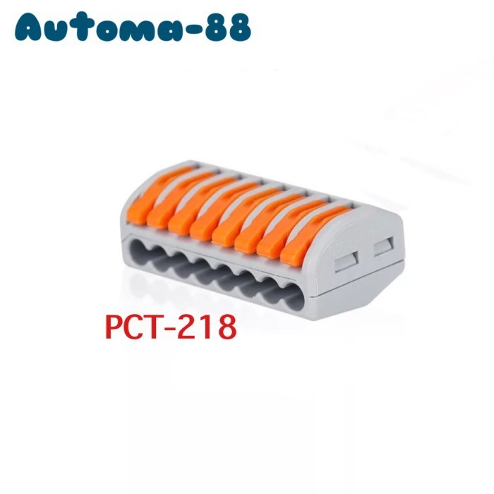 Wago PCT-218 Connecting Terminal Cucuk Clamp 8 pin Hole | Shopee Malaysia