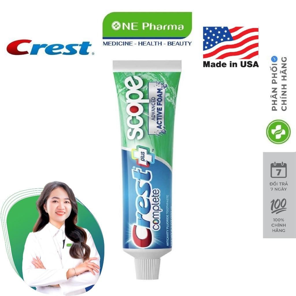 Crest Complete Extra Whitening + Scope Advanced Toothpaste 232g ...