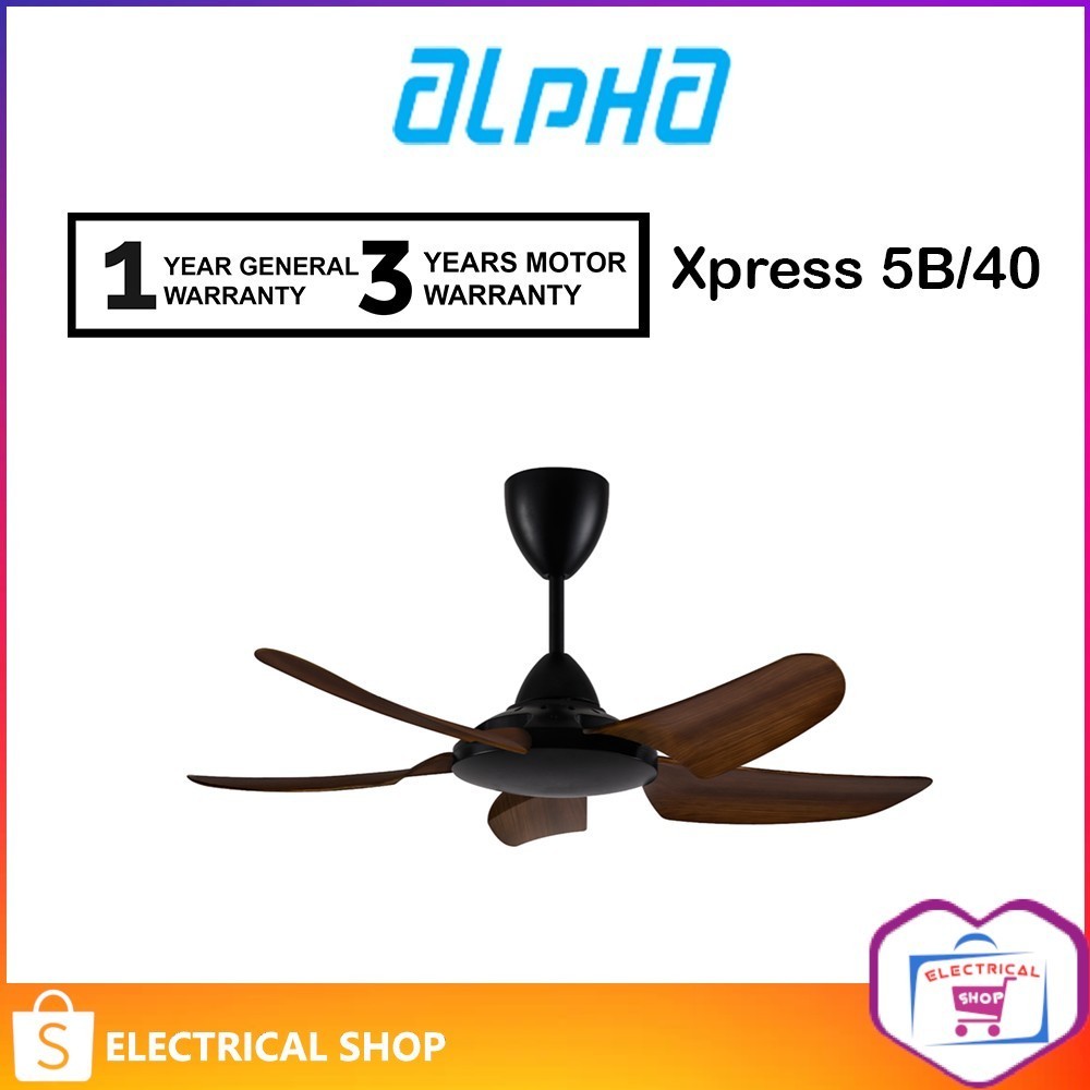 Alpha Cosa Xpress 5 Blades 4 Speeds With Remote Control Ceiling Fan ...