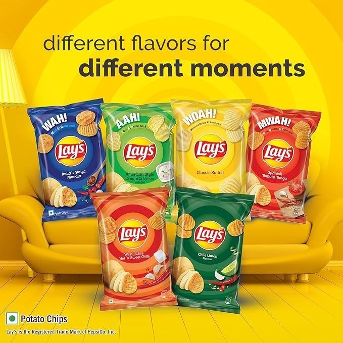 LAY'S STAX POTATO CHIP 50G (CLASSIC / SALTED EGG / BBQ / CHILI SQUID ...