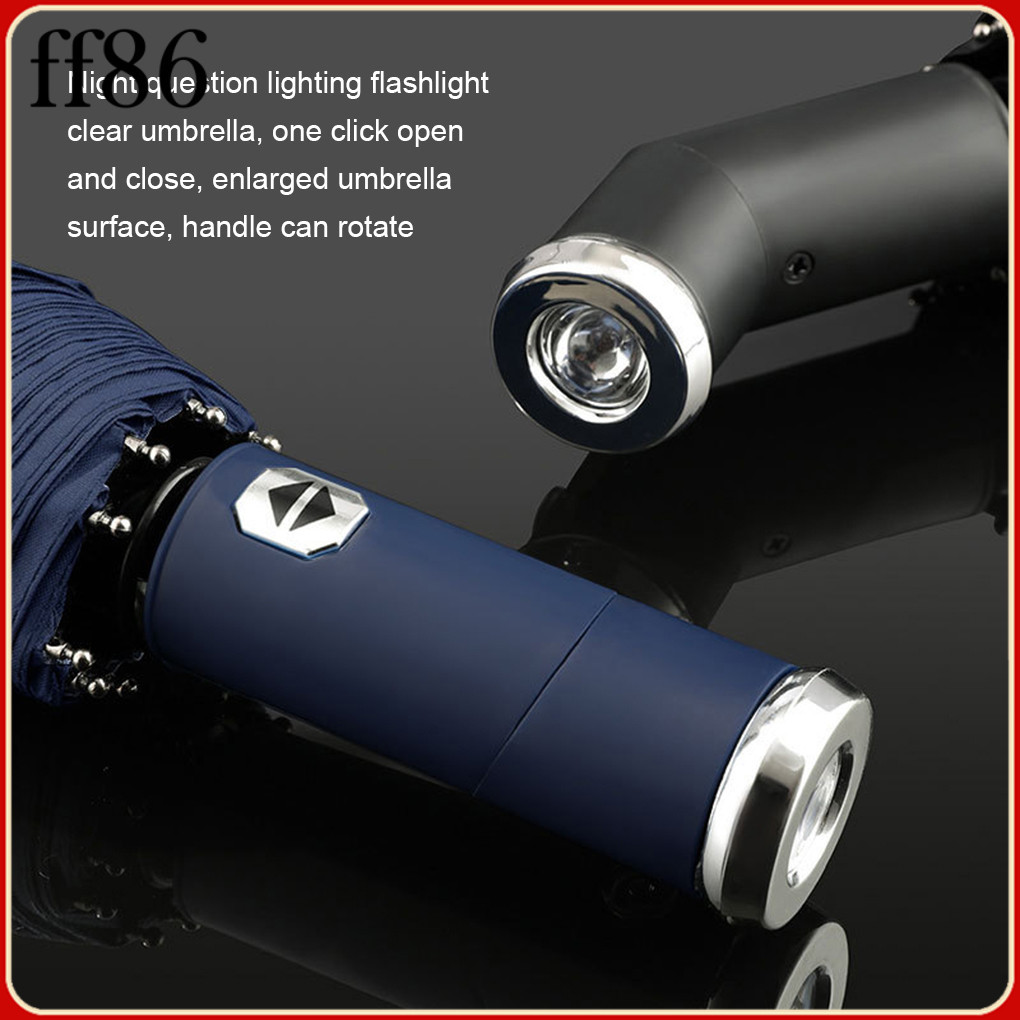 1/2/3 Fully Automatic Reverse Folding Umbrella Reflective Stripe ...