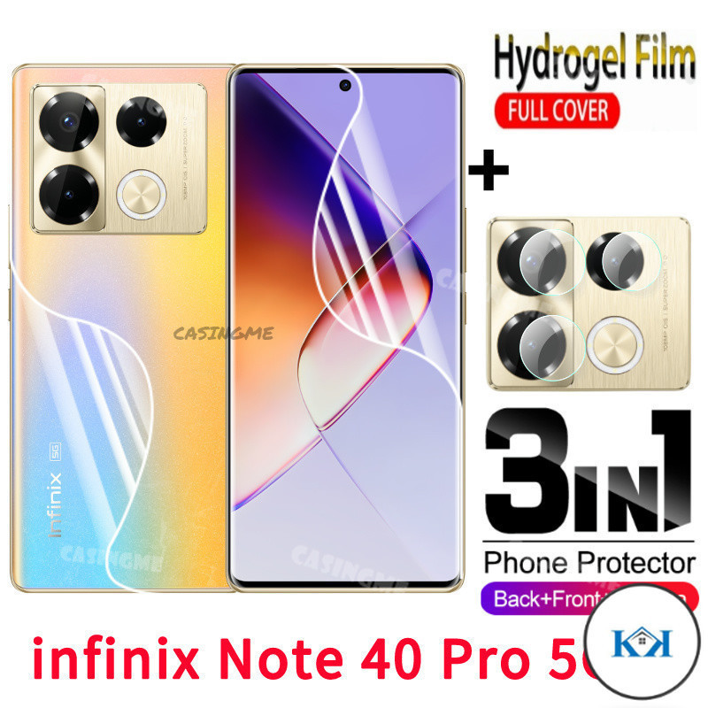 KK Infinix Note 40 Pro 5G 2024 Hydrogel Film For Infinix Note40Pro Note ...