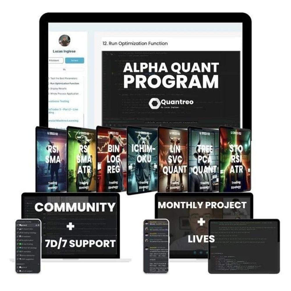 [Video Course] Alpha Quant Program by Quantreo | Shopee Malaysia