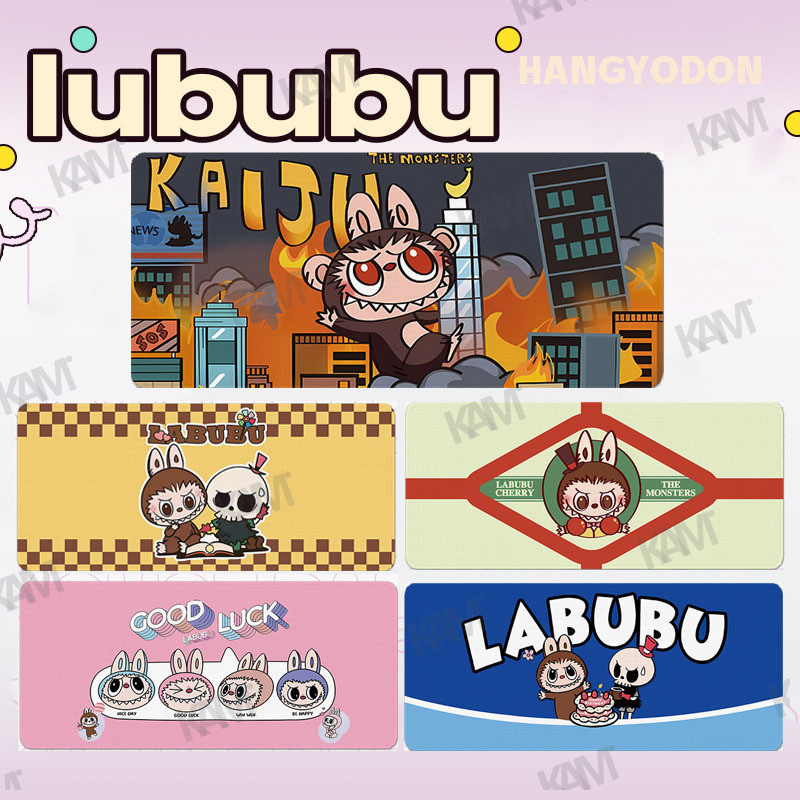 Kam The Monsters labubu Gaming Mouse Pad 800mmx300mm Desk Pad Same ...