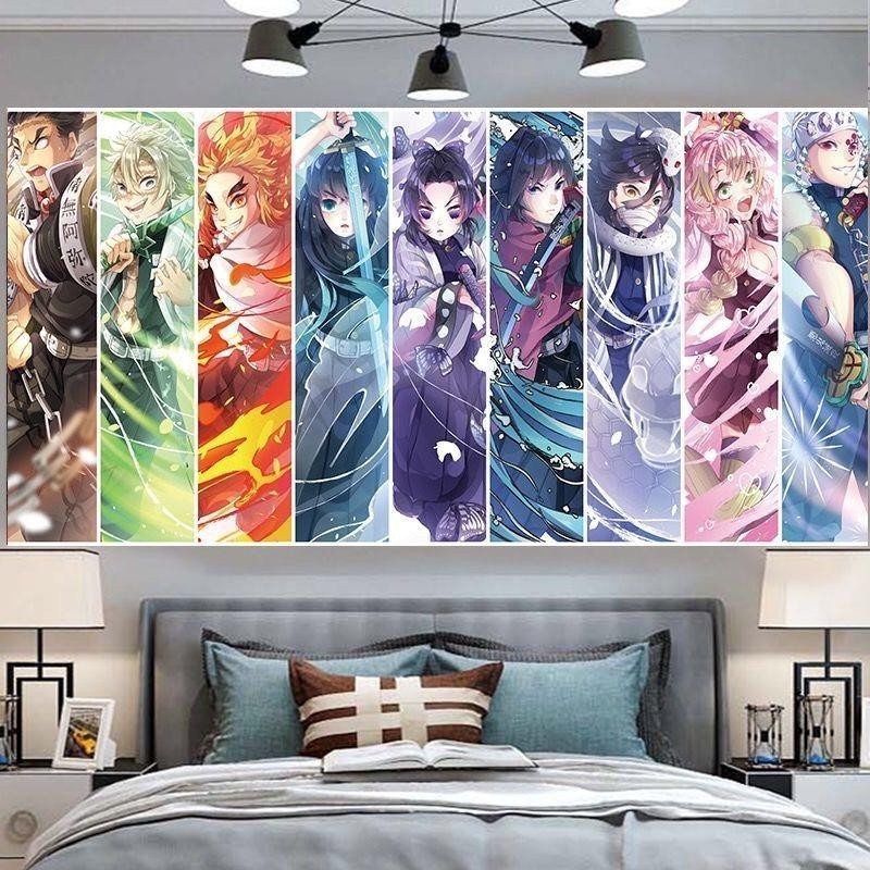 Bedroom Hanging Cloth Kamado Nezuko Demon Slayer Decorative Tapestry ...