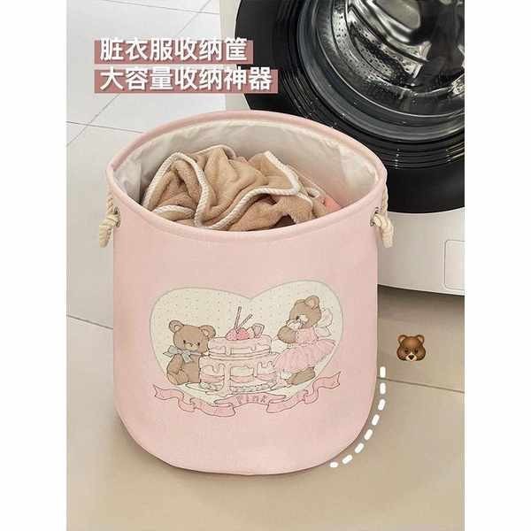 bakul baju beroda Baldi simpanan bakul pakaian kotor berkapasiti besar ...